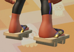 Wooden Sandals - Inkipedia, the Splatoon wiki