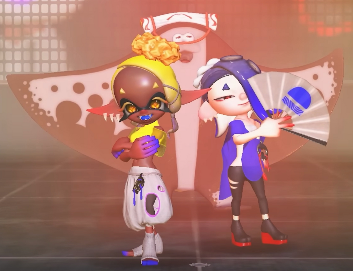 File:S3 Grand Festival Hide and Sleek Deep Cut pose.png - Inkipedia, the Splatoon wiki