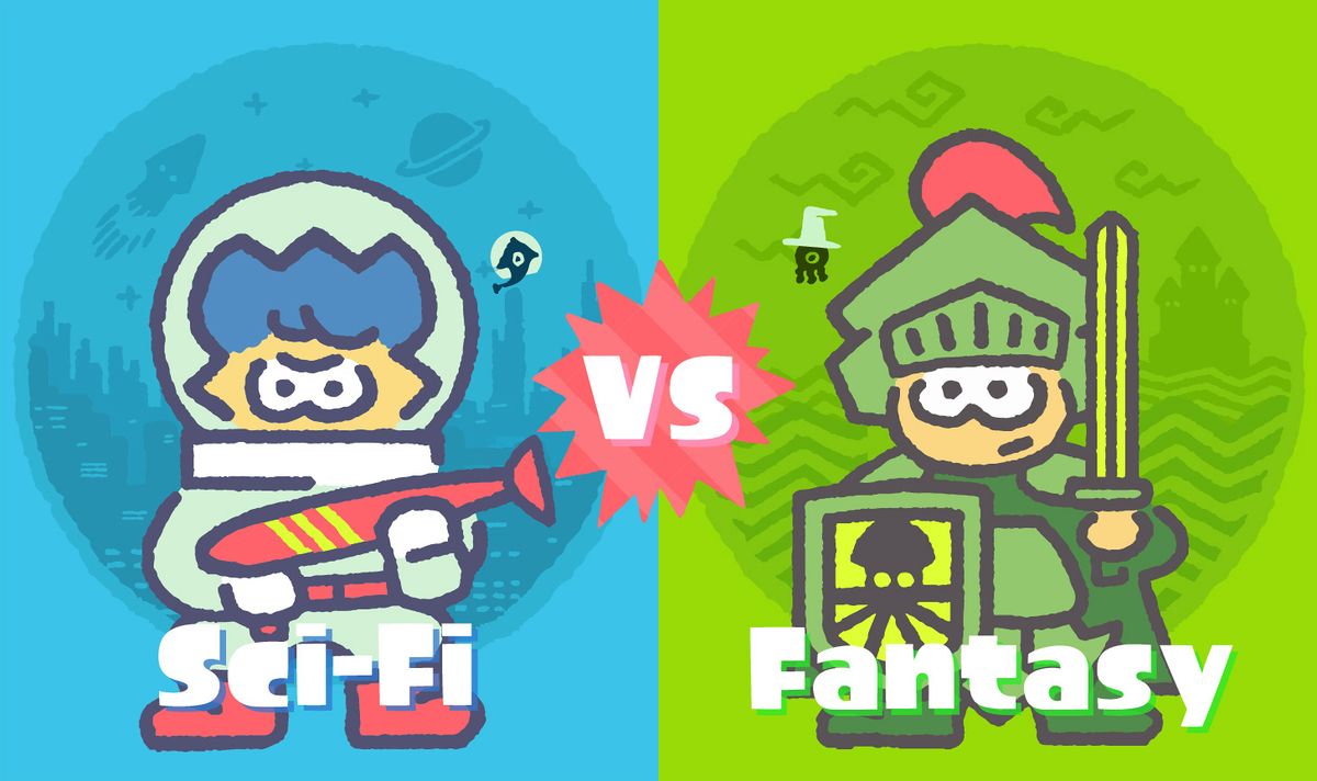File:S2 Splatfest Sci-Fi vs Fantasy labeled.jpg - Inkipedia, the Splatoon wiki