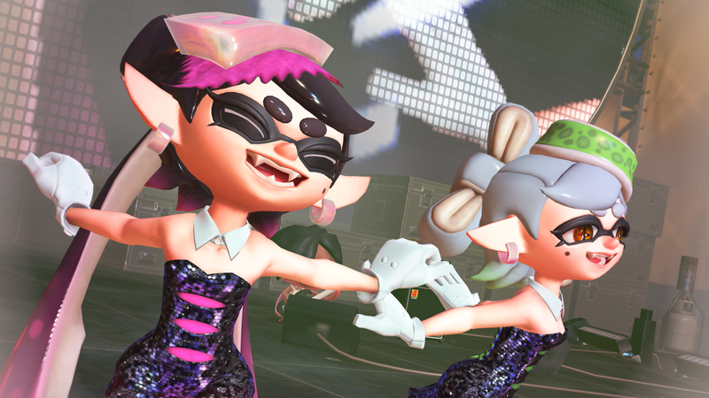 File:S3 Grand Festival Squid Sisters promo 1.png - Inkipedia, the Splatoon wiki