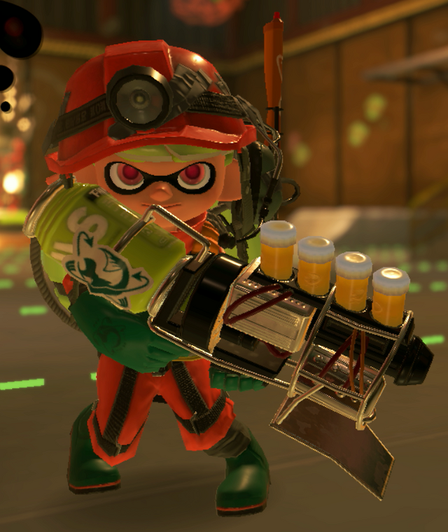 File:S3 Grizzco Blaster Held.png - Inkipedia, the Splatoon wiki