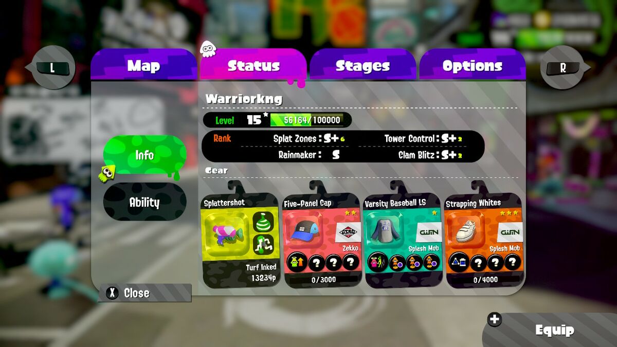File:Splatoon2EquipmentScreen.jpg - Inkipedia, the Splatoon wiki