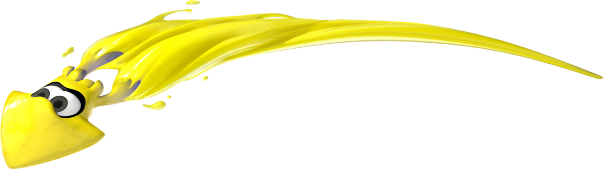 File:S3 art 3D squid Super Jump yellow.png - Inkipedia, the Splatoon wiki