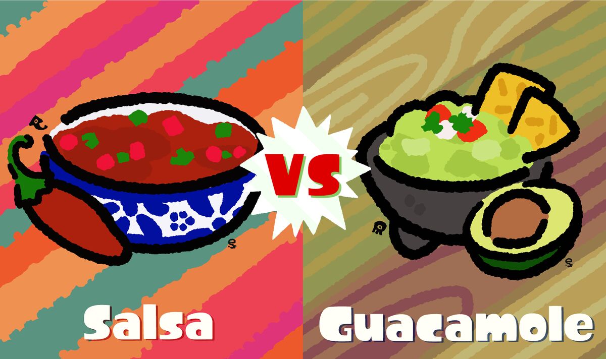 File:S2 Splatfest Salsa vs Guac labeled.jpg - Inkipedia, the Splatoon wiki