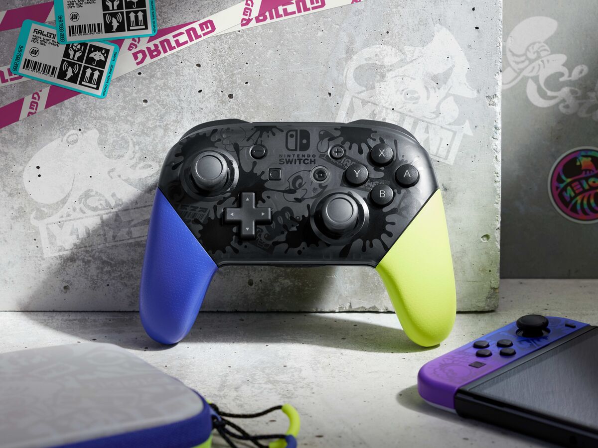 File:Splatoon 3 Pro Controller.jpg - Inkipedia, the Splatoon wiki