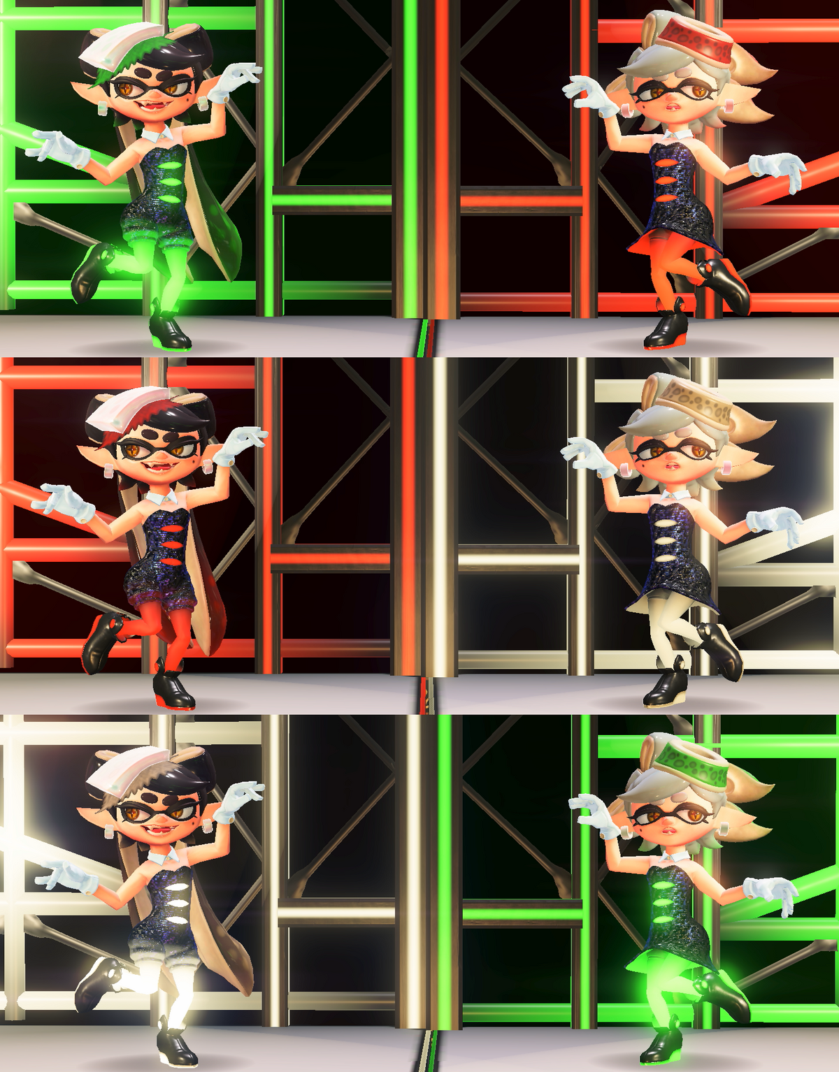 File:S3 Bread vs Rice vs Pasta Squid Sisters colors 2.png - Inkipedia, the Splatoon wiki