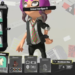 School Cardigan - Inkipedia, the Splatoon wiki