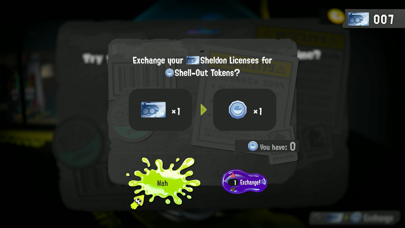 File:S3 Shell-Out Sheldon License Exchange.png - Inkipedia, the Splatoon wiki