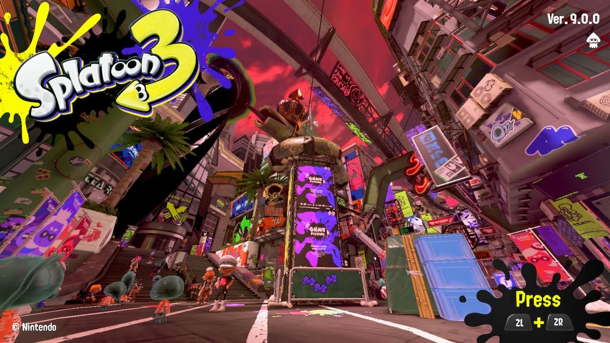 File:S3 Title Screen Grand Festival Big Run Splatsville.jpg - Inkipedia ...