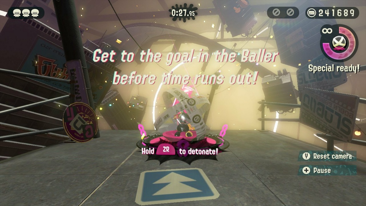 Ballercise Station - Inkipedia, the Splatoon wiki