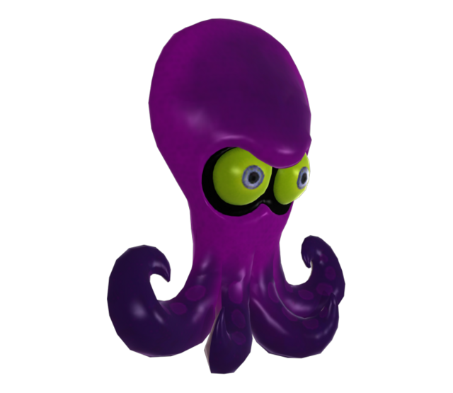 File:OV Octopus Model.png - Inkipedia, the Splatoon wiki