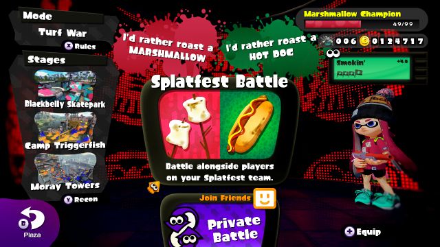 File:Splatfest battle lobby.jpg - Inkipedia, the Splatoon wiki