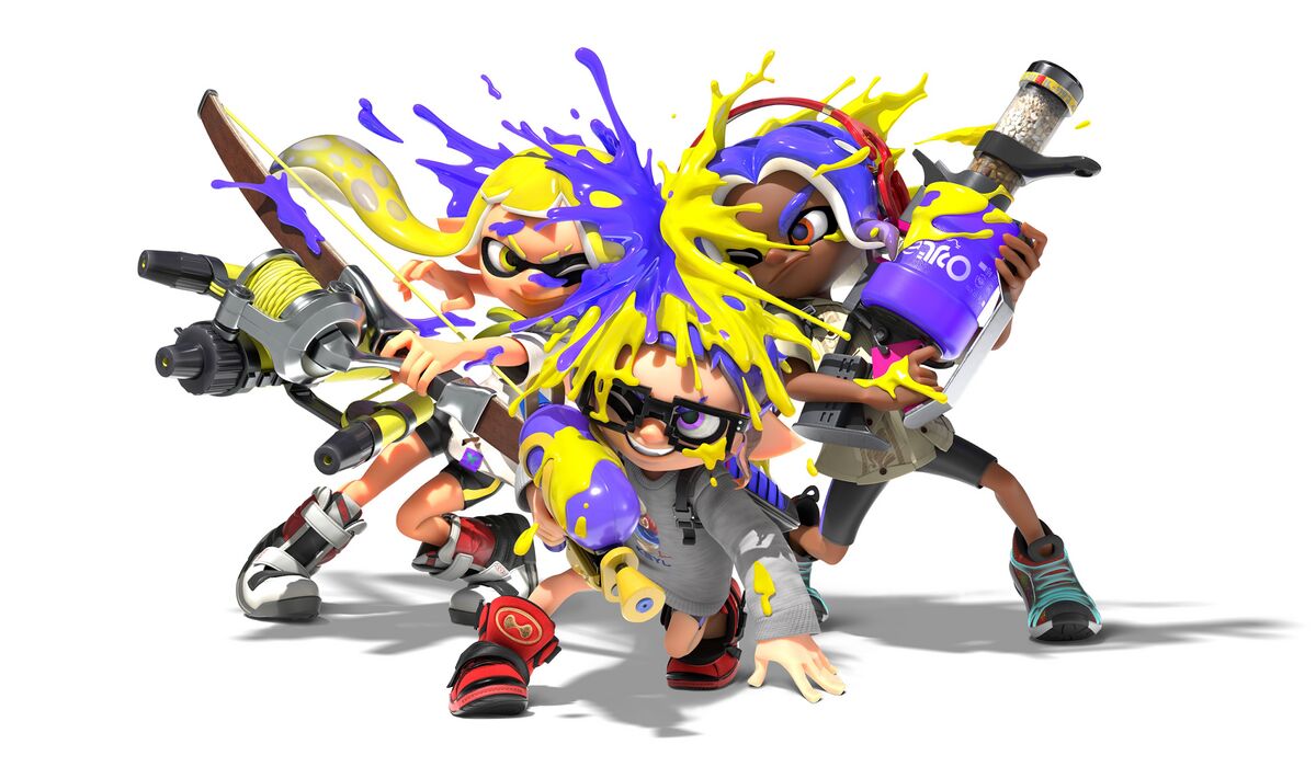 File:S3 art 3D ink splat trio.jpg - Inkipedia, the Splatoon wiki