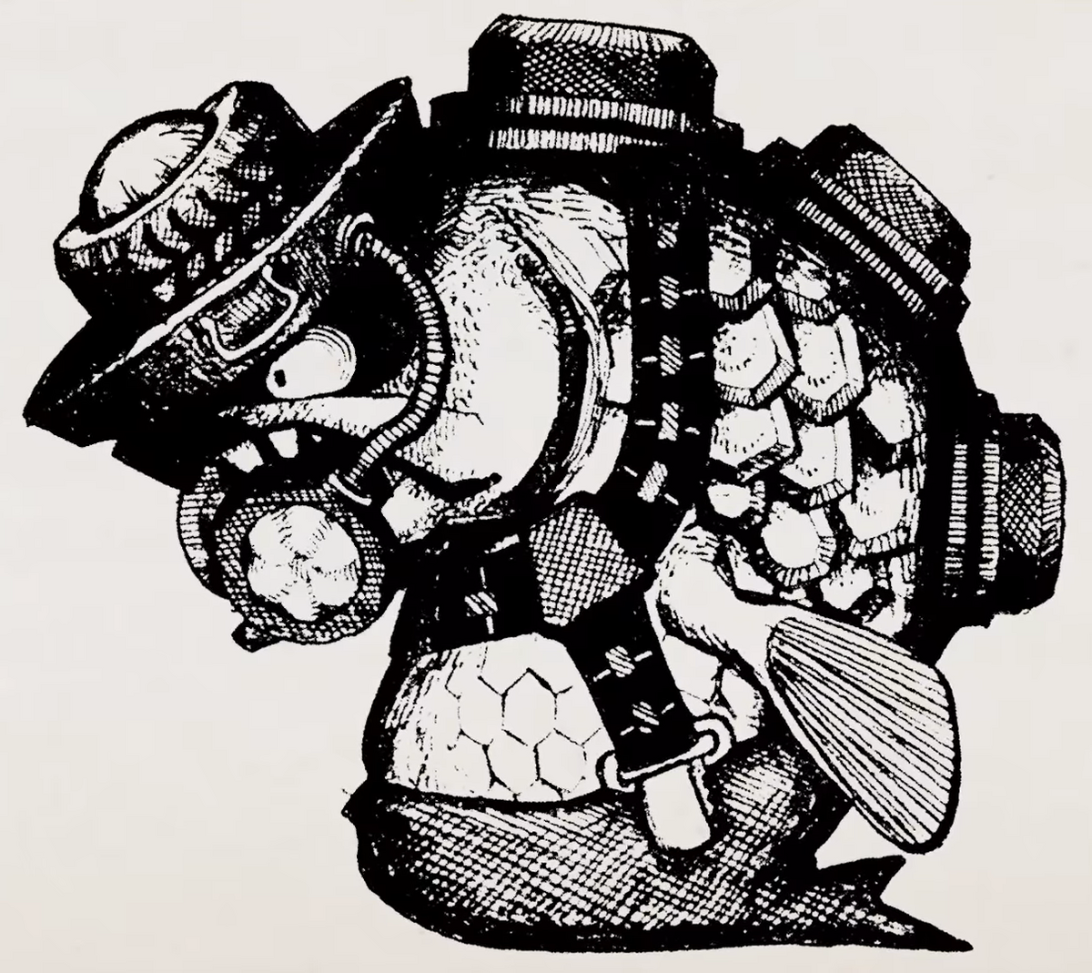 File:S2 Steelhead Monochrome Artwork.png - Inkipedia, the Splatoon wiki