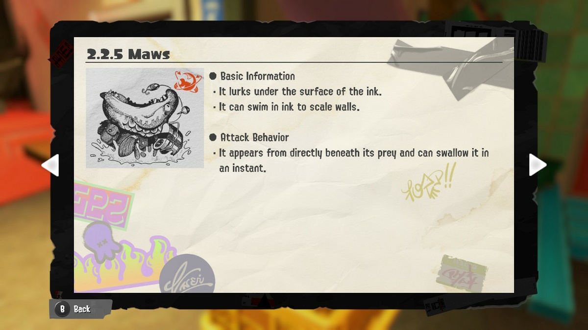 File:S3 Maws Salmonid Field Guide Page 1.jpg - Inkipedia, the Splatoon wiki