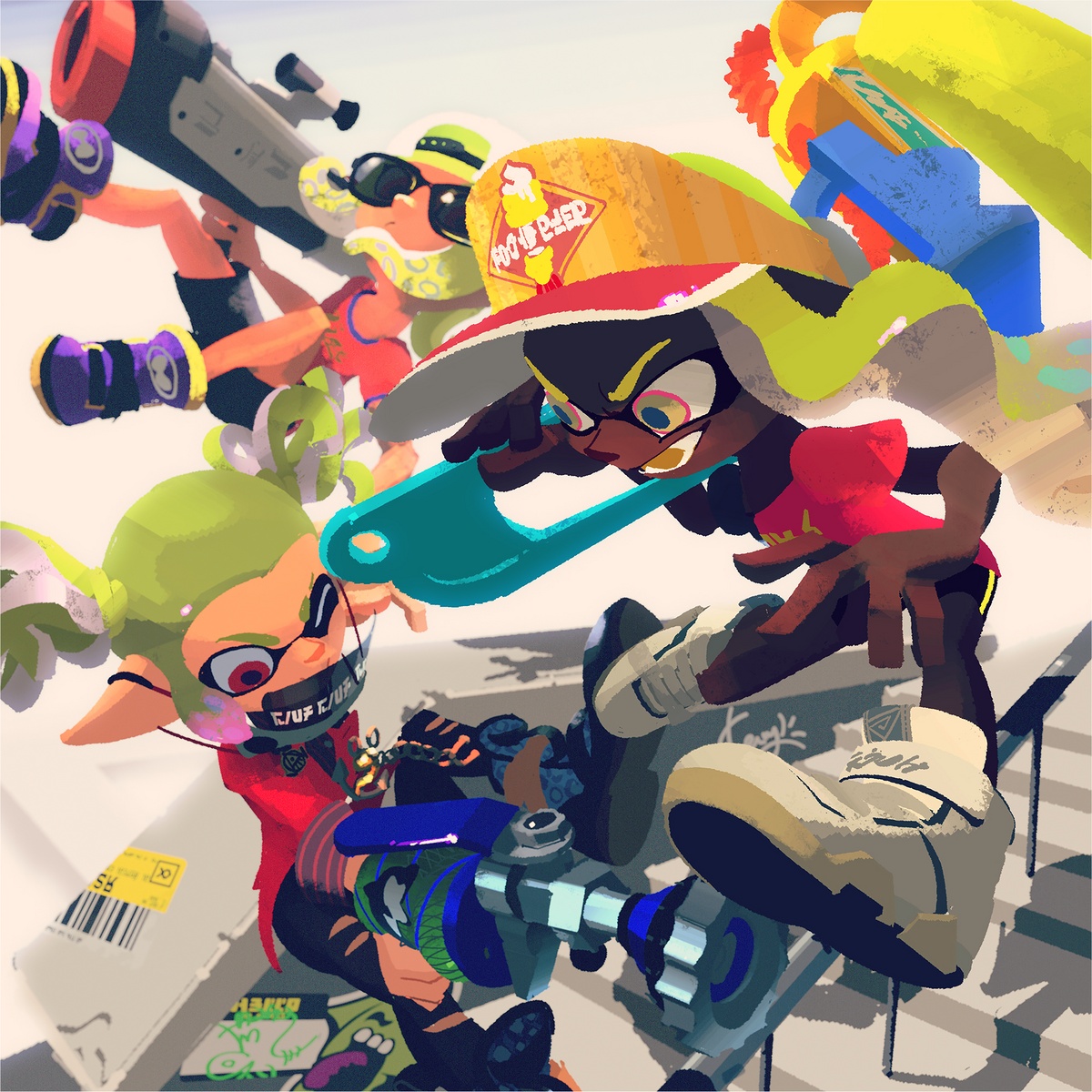 File:S3 summer 2023 art square.jpg - Inkipedia, the Splatoon wiki