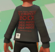 Black Cuttlegear LS - Inkipedia, the Splatoon wiki