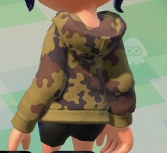 Camo Zip Hoodie - Inkipedia, the Splatoon wiki