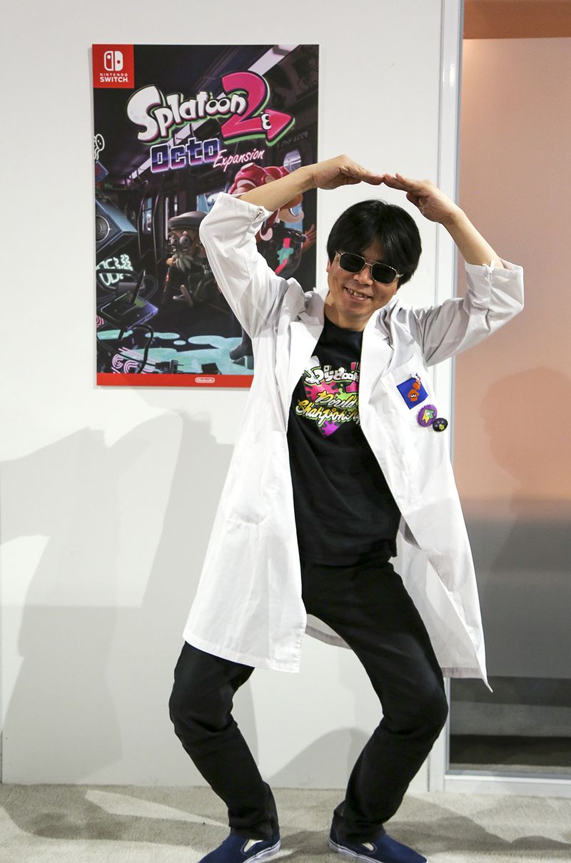 File:Nogami at E3 2018 1.jpg - Inkipedia, the Splatoon wiki