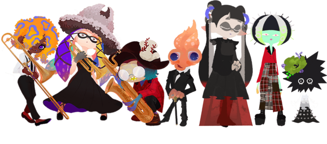 Yoko & the Gold Bazookas - Inkipedia, the Splatoon wiki