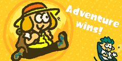 Adventure vs. Relax - Inkipedia, the Splatoon wiki