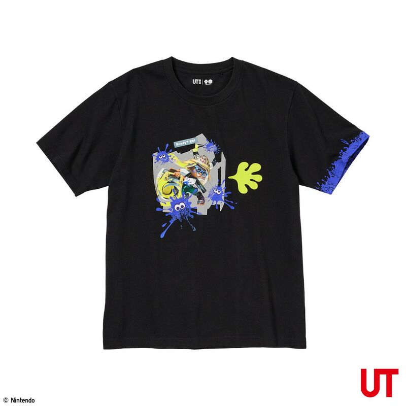 File:Splatoon 3 Inkling with Sloshing Machine Uniqlo T-Shirt.jpg ...