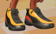 Sunset Orca Hi-Tops - Inkipedia, the Splatoon wiki