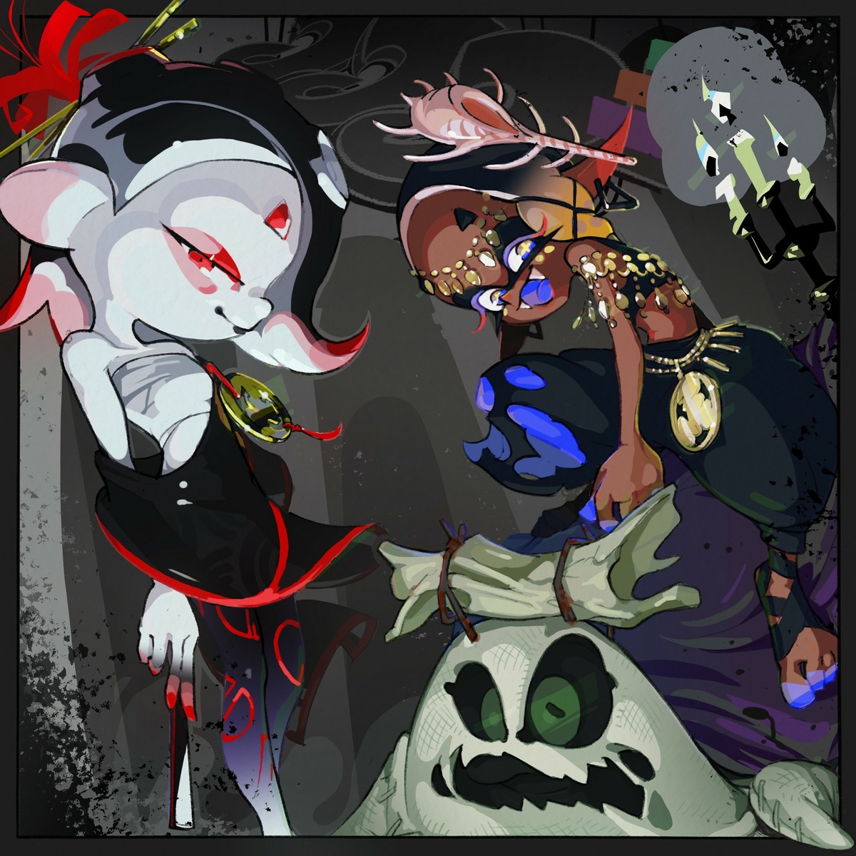 File:S3 Splatfest artwork Zombie vs Skeleton vs Ghost square.jpg ...