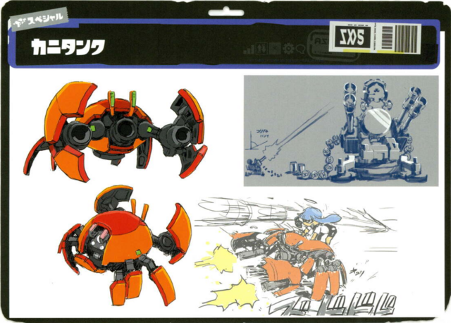 File:Crab tank concept art.png - Inkipedia, the Splatoon wiki