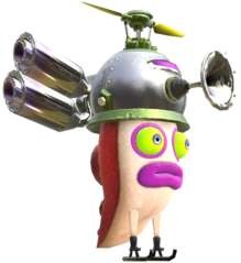 Rocket Octocopter - Inkipedia, the Splatoon wiki