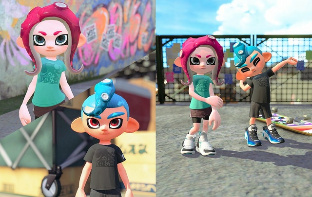 File:S2 Black Velour Octoking Tee and Green Velour Octoking Tee.jpg ...