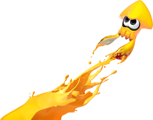 File:Splatoon 2 - Squid jump yellow.png - Inkipedia, the Splatoon wiki