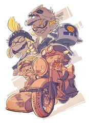 Jetflame Crest (character) - Inkipedia, the Splatoon wiki