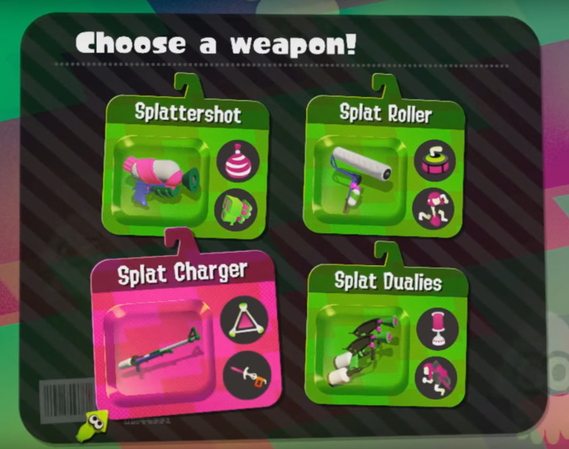 File:S2 demo Splat Charger select.png - Inkipedia, the Splatoon wiki