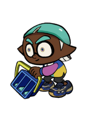 Tri-Slosher - Inkipedia, the Splatoon wiki