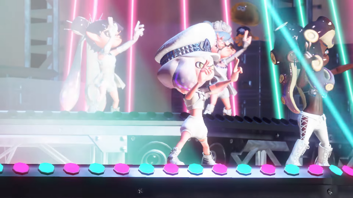 File:S3 Grand Festival promo stage Squid Sisters and Off the Hook.png - Inkipedia, the Splatoon wiki