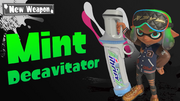 Mint Decavitator - Inkipedia, the Splatoon wiki