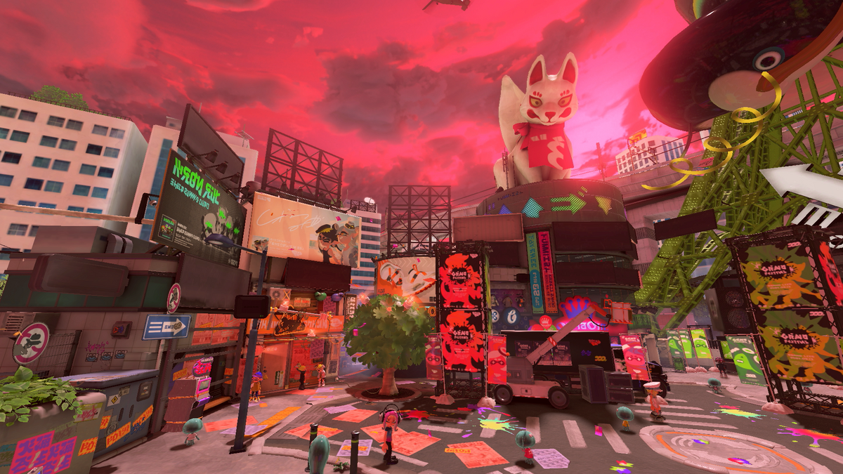 File:S3 Grand Festival Big Run Inkopolis Plaza decorations left.png ...