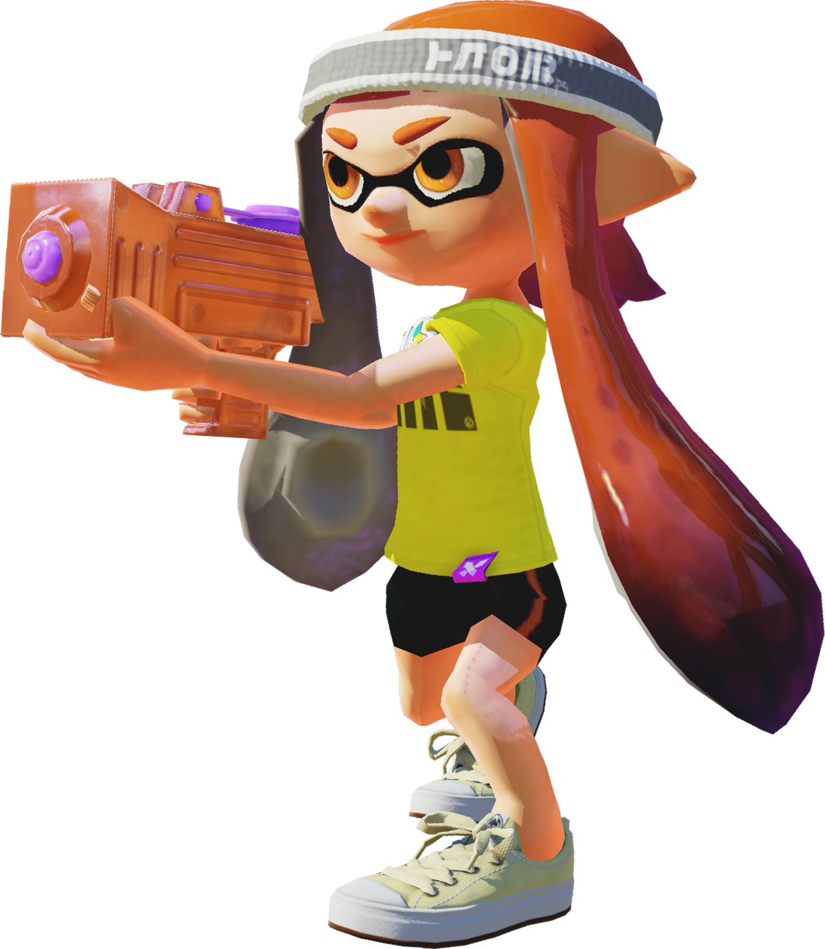 File:Splatoon - Basic Tee Inkling Splattershot Jr.png - Inkipedia, the ...