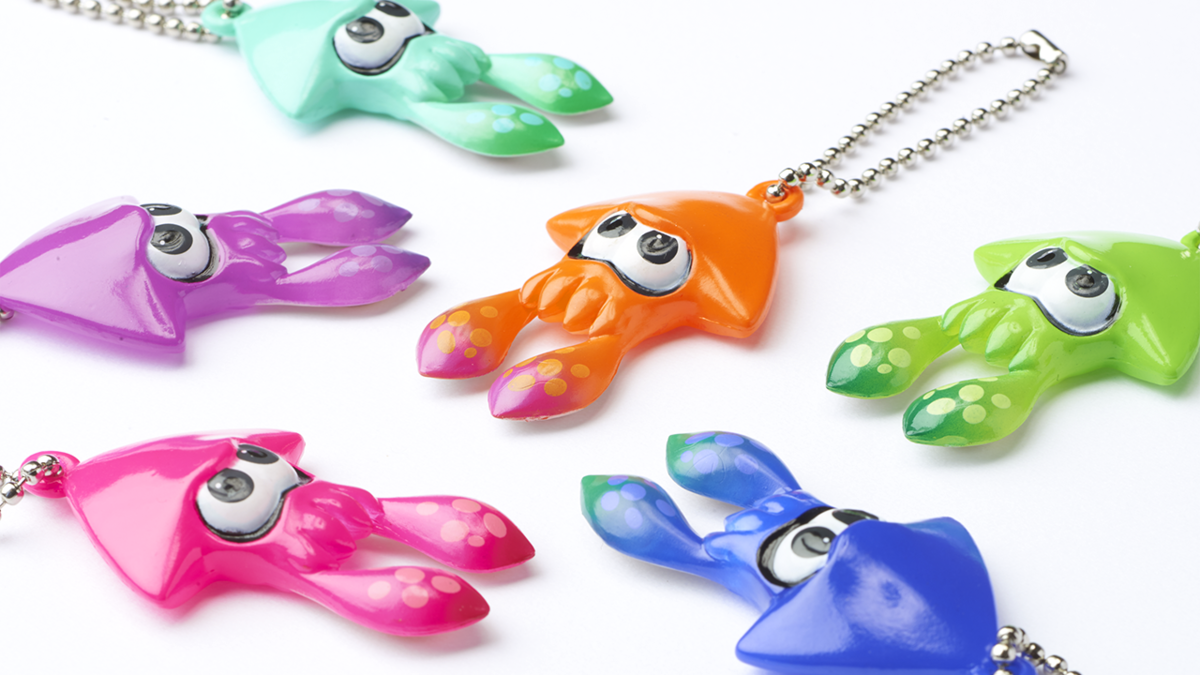 File:Takara Tomy - Splatoon squid keychains.png - Inkipedia, the ...