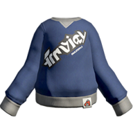 Firefin Navy Sweat - Inkipedia, the Splatoon wiki