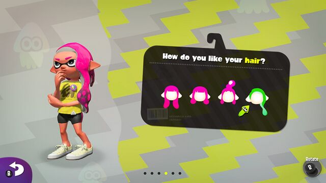 File:Selecting Hairstyle.jpg - Inkipedia, the Splatoon wiki