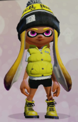 Yellow Urban Vest - Inkipedia, the Splatoon wiki