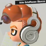 Ocho OctoPhones Blancos - Inkipedia, the Splatoon wiki