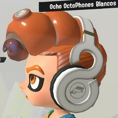 Ocho OctoPhones Blancos - Inkipedia, the Splatoon wiki