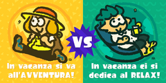 Adventure vs. Relax - Inkipedia, the Splatoon wiki