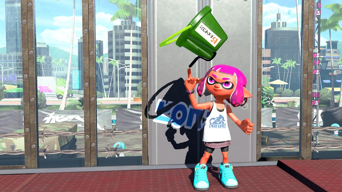 File:S2 Tri-Slosher Nouveau promo 1.jpg - Inkipedia, the Splatoon wiki