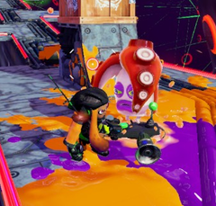 Twintacle Octotrooper - Inkipedia, the Splatoon wiki