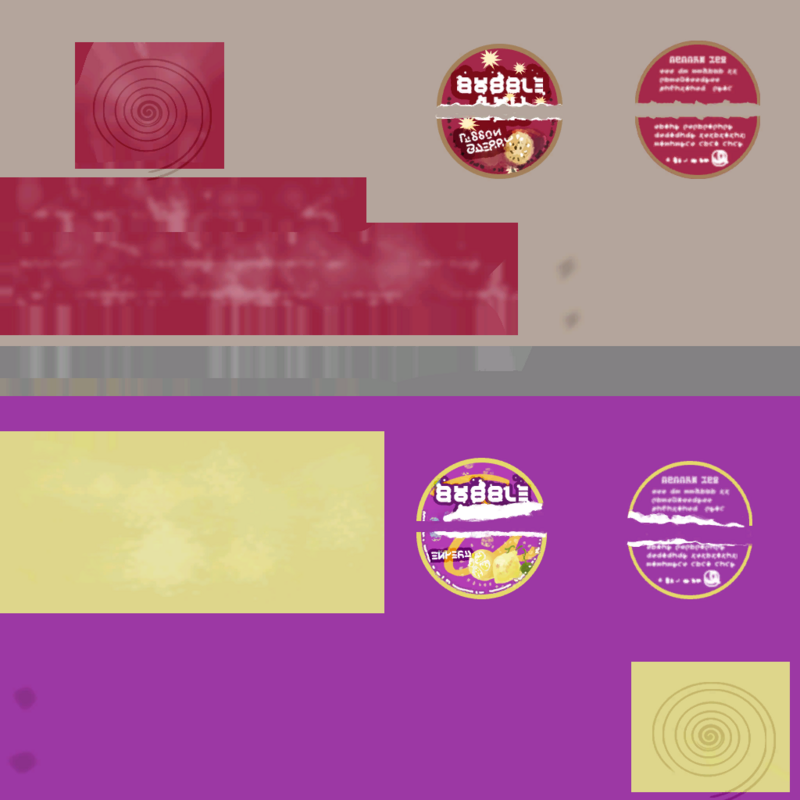 File:OE Bubble Tape Cherry Blossom and Squid Fin Lemon.png - Inkipedia ...