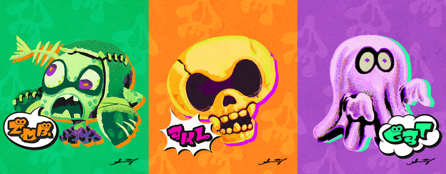 Zombie vs. Skeleton vs. Ghost - Inkipedia, the Splatoon wiki